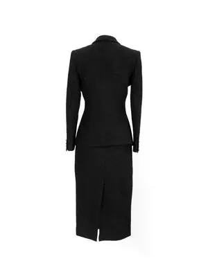 Alessandra Rich Tweed-effect Skirt Set