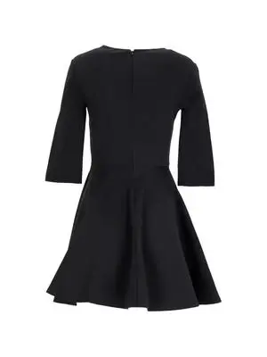 Diane Von Furstenberg V-neck Flared Mini Dress