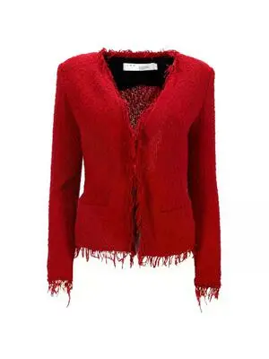 IRO PARIS Frayed Tweed Jacket