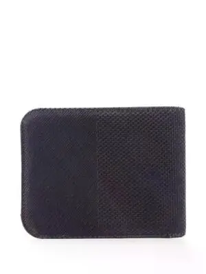 LOUIS VUITTON Logo-jacquard Bifold Wallet - Black
