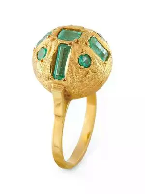 LB EXCLUSIVE Emerald Dome Ring