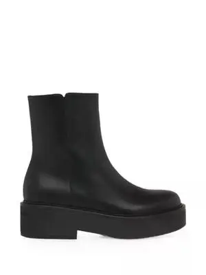 GIANVITO ROSSI Hiro Platform Ankle Boots - Black