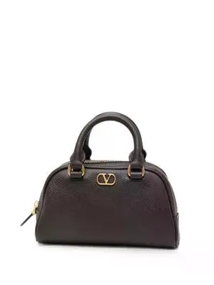 Valentino Garavani Mini Vlogo Leather Tote Bag