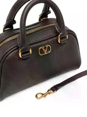 Valentino Garavani Mini Vlogo Leather Tote Bag