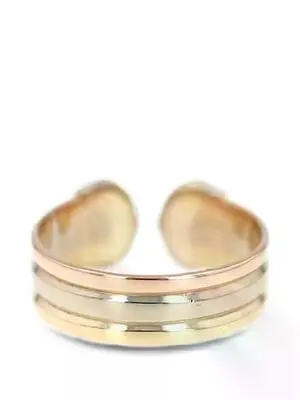 Cartier 1990s C De Diamond Ring