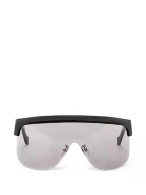 Loewe Show D-frame Shield Sunglasses - Black