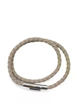 TOD'S Mycolors Braided Leather Bracelet