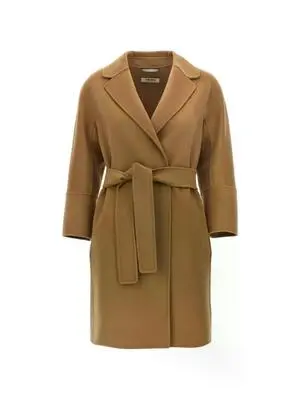 Max Mara Arona Belted Wool Coat