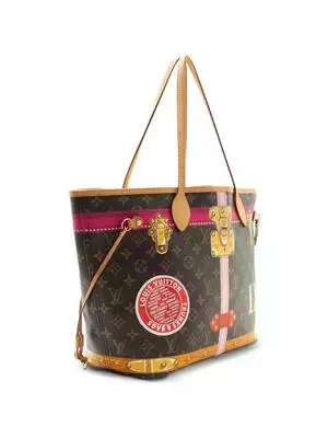 LOUIS VUITTON 2018 Summer Trunk Neverfull Mm Tote Bag - Brown