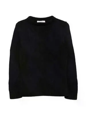 Liviana Conti Ribbed Trim Knitted Sweater