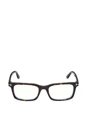TOM FORD Tortoiseshell-effect Magnetic-clip Glasses