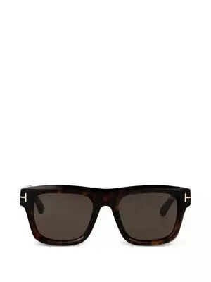 TOM FORD Icon Square-frame Sunglasses - Brown