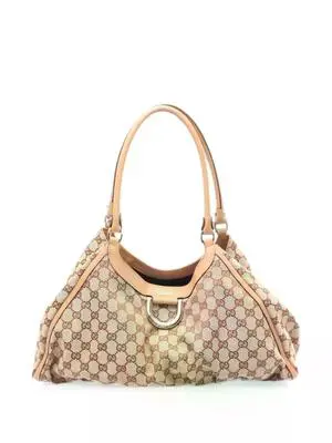 Gucci 2000s Abby Gg Shoulder Bag - Neutrals