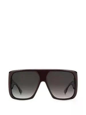 Victoria Beckham Oversized-frame Sunglasses - Brown