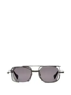 KUBORAUM Geometric-frame Sunglasses - Grey