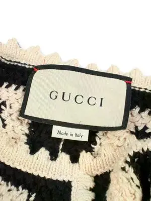 Gucci 2010s Gg Patch Sweater