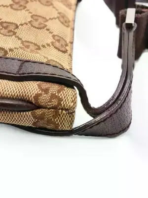 Gucci 2000s Monogram-pattern Shoulder Bag