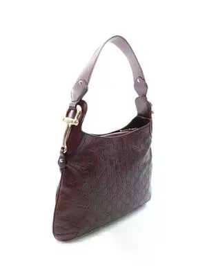 Gucci 2010s Horsebit Guccissima Shoulder Bag