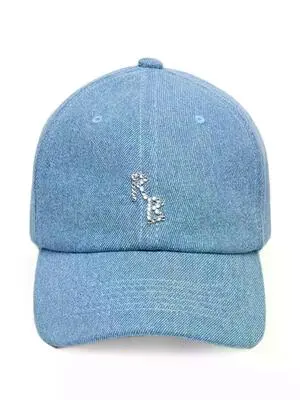 Ruslan Baginskiy Crystal-embellished Baseball Cap - Blue