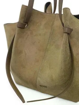 Yuzefi Mochi Suede Shoulder Bag