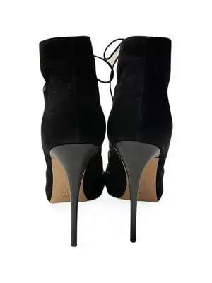 Alexander McQueen Studded Lace-up Boots