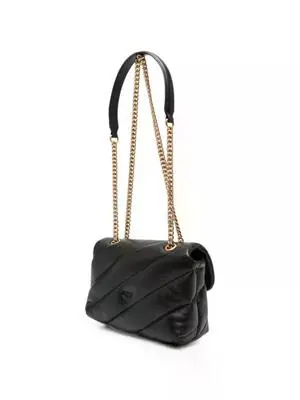 Pinko Love Birds Quilted Shoulder Bag