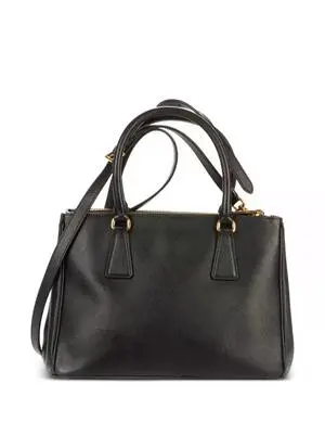 Prada Small Galleria Double-zip Tote Bag - Black