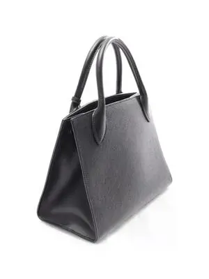 Prada 2000s Saffiano Cuir Monochrome Handbag