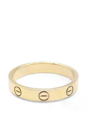 Cartier 18k Yellow Love Ring - Gold