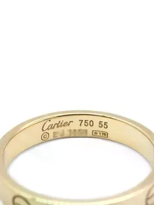 Cartier 18k Yellow Love Ring