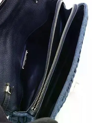 Miu Miu 2010s Crystal Matelassé Shoulder Bag