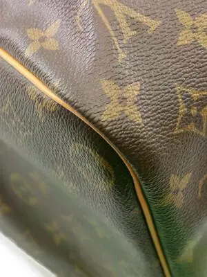 LOUIS VUITTON Monogram Canvas Keepall 45 Travel Bag - Brown