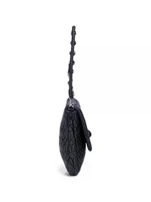 Miu Miu Iconic Crystal Cloqué Matelassé Crystal-embellished Tote Bag
