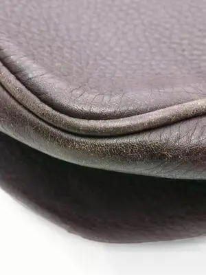 Gucci 2000s Logo-detail Grained Leather Crossbody Bag