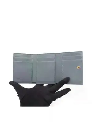 Fendi 2020s Ff Diamond Tri-fold Wallet