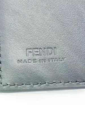 Fendi 2020s Ff Diamond Tri-fold Wallet
