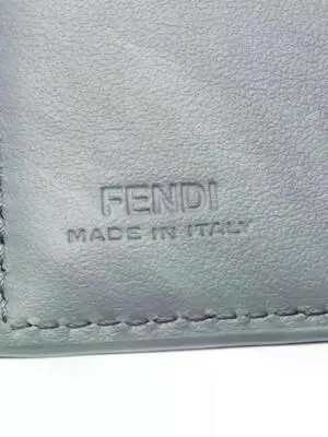 Fendi 2020s Ff Diamond Tri-fold Wallet - Blue