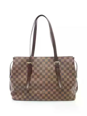 LOUIS VUITTON 2005 Chelsea Adjustable-strap Shoulder Bag - Brown