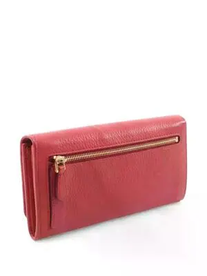 Prada 2000s Bi-fold Wallet - Red