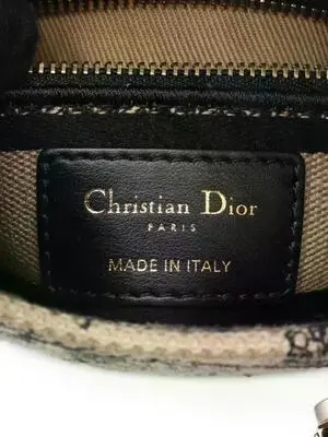 Dior 2000s Mini Lady D-lite Handbag - Neutrals