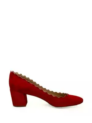Chloé Lauren Scalloped Pumps
