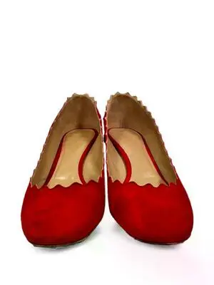 Chloé Lauren Scalloped Pumps