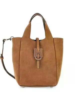 Hogan Mini Suede Tote Bag
