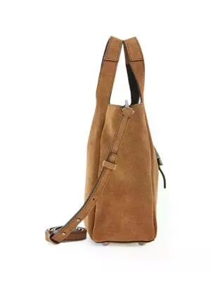 Hogan Mini Suede Tote Bag