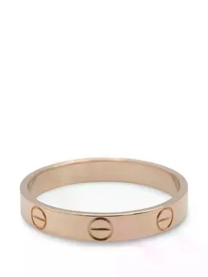Cartier 18k Rose Gold Love Ring - Pink