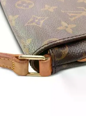 LOUIS VUITTON 2002 Musette Tango Monogram Shoulder Bag - Brown