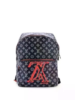 LOUIS VUITTON Apollo Limited Edition Upside Down Monogram Ink Backpack - Blue