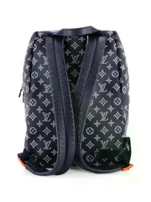 LOUIS VUITTON Apollo Limited Edition Upside Down Monogram Ink Backpack - Blue