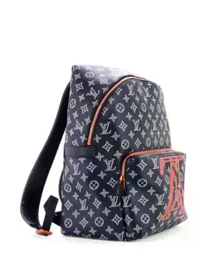 LOUIS VUITTON Apollo Limited Edition Upside Down Monogram Ink Backpack - Blue
