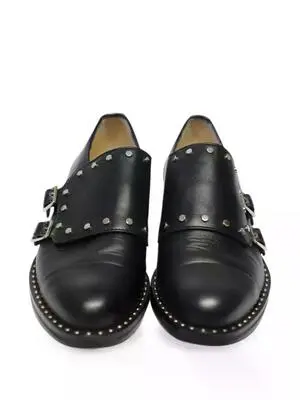 JIMMY CHOO Studded Monk Strap Shoes